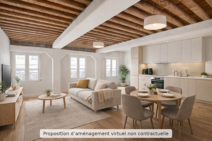 Appartement à vendre - Lyon e , Les Brotteaux - 3 pièces - 2 chambres