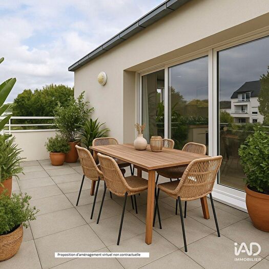 Appartement à vendre - Vannes, Gare - 4 pièces - 3 chambres