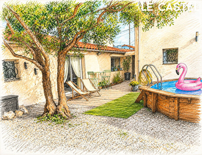 Maison 4 pièces à vendre à Marseille 12ème