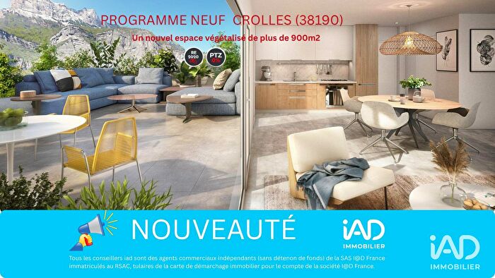 Appartement 3 pièces à Crolles, à vendre