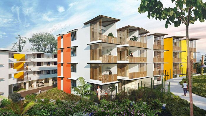 Appartement à louer - Remire-Montjoly - 2 pièces - 1 chambre