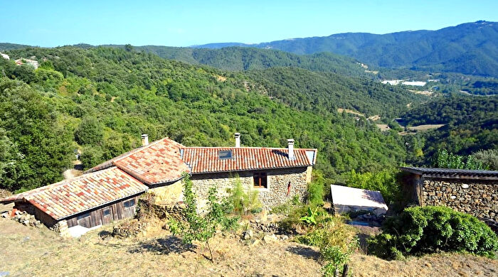 Maison à vendre - Saint-Fortunat-sur-Eyrieux - 7 pièces - 4 chambres