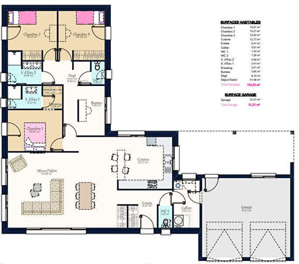 Maisons à vendre et appartements à louer - 3