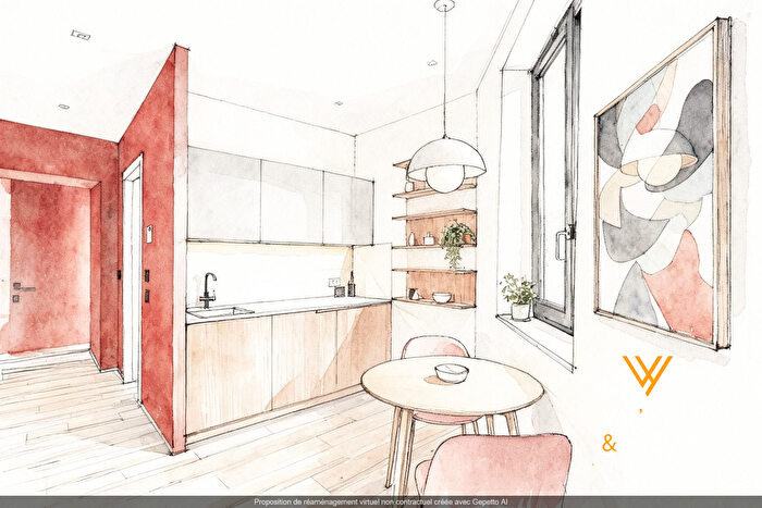 Oullins, Centre-ville : Appartement 1 pièce à vendre