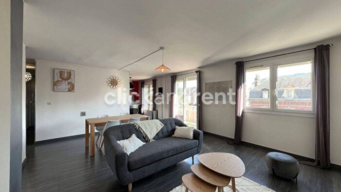 Appartement à louer - Centre Ville-Rive Gauche, Rouen - 3 pièces - 3 chambres