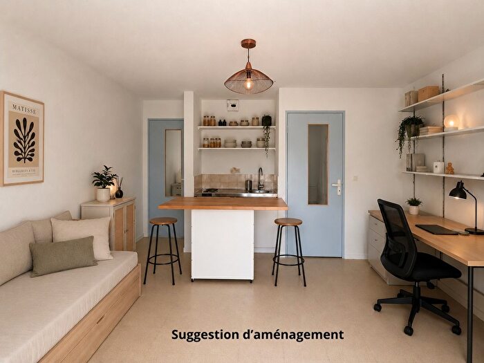 Vannes, Gare : Appartement 1 pièce à vendre