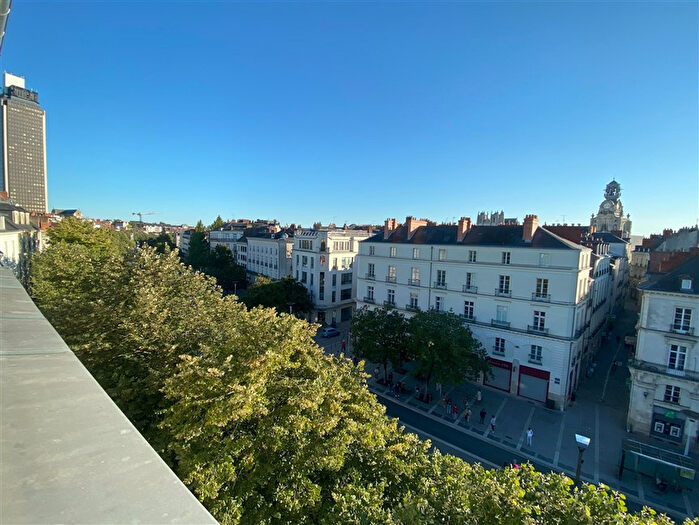 Appartement à vendre - Nantes, Centre-ville - 2 pièces - 1 chambre