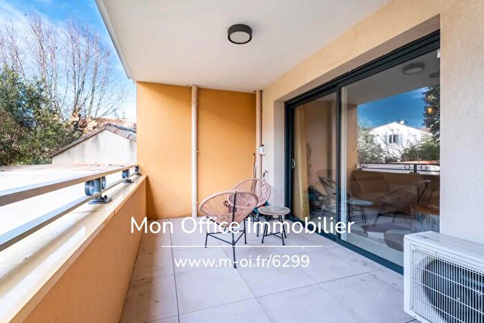 Appartement à vendre - Aix-en-Provence, Luynes - 3 pièces - 2 chambres