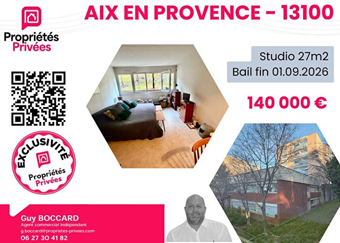 Appartement à vendre - Aix-en-Provence, Val Saint-André - 1 pièce - 1 chambre