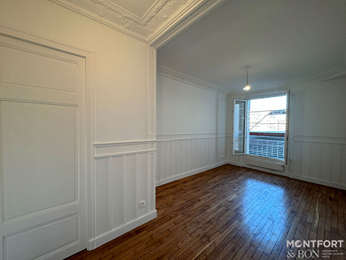 Appartement à louer - Boulogne-Billancourt, Point du Jour - 3 pièces - 2 chambres