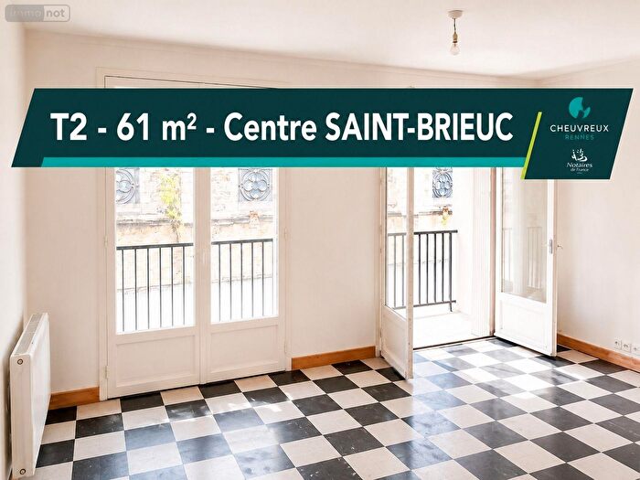 Appartement 2 pièces à vendre - Saint-Brieuc, Centre-ville, Saint-Michel, Le Légué, Notre-Dame