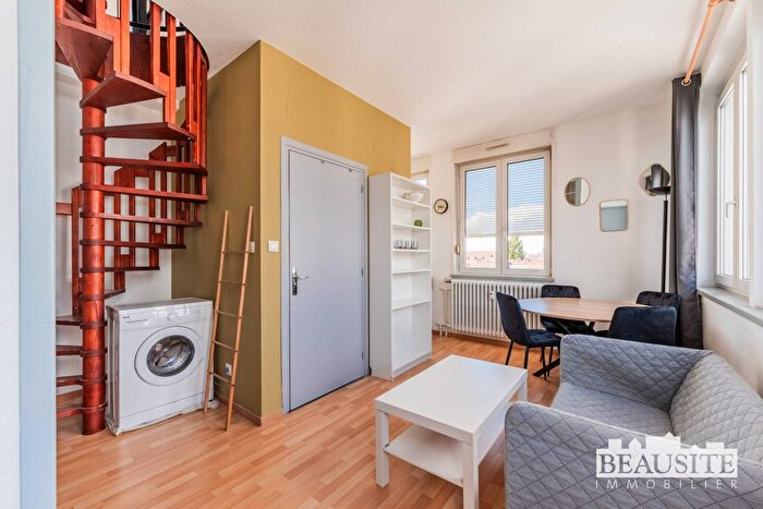 Appartement à louer - Mairie Nord, Strasbourg - 2 pièces - 1 chambre