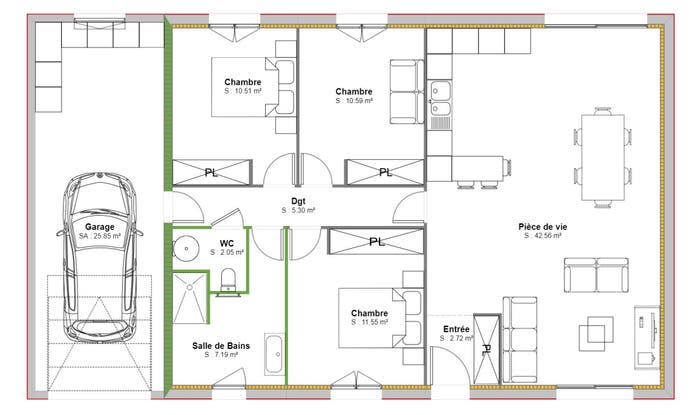 Maisons à vendre et appartements à louer - 2