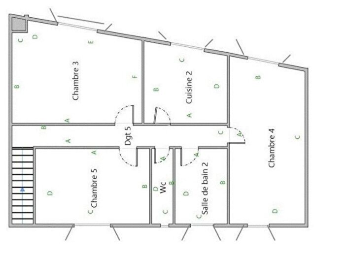 Montreuil, Signac, Mûrs à Pêches - Appartement 4 pièces à vendre