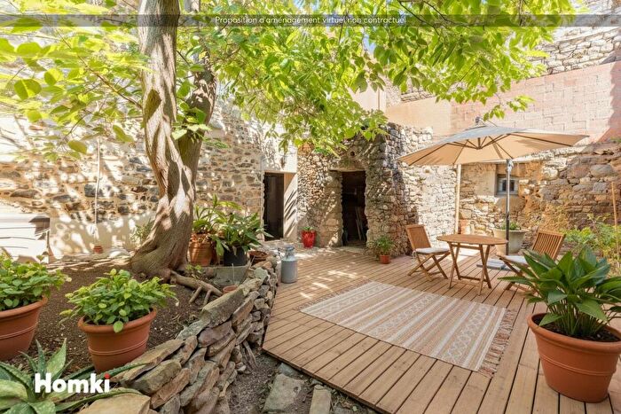 Maison à vendre - Pouzols-Minervois - 3 pièces - 2 chambres