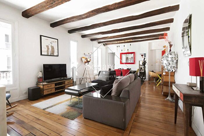 Appartement 3 pièces à Paris 4ème, Saint-Gervais, à vendre