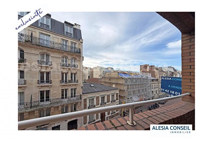 Appartement à vendre - Paris e , Mouton, Duvernet - 2 pièces - 1 chambre