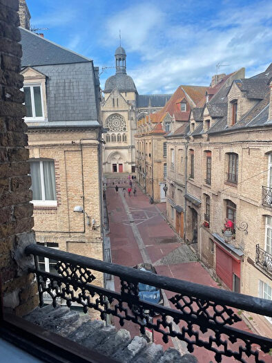 Appartement à vendre - Dieppe, Centre-ville, Saint-Pierre, Chanzy - 2 pièces - 1 chambre