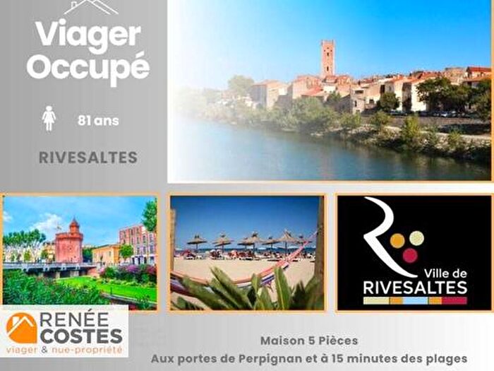 Maison à vendre - Rivesaltes - 5 pièces - 3 chambres