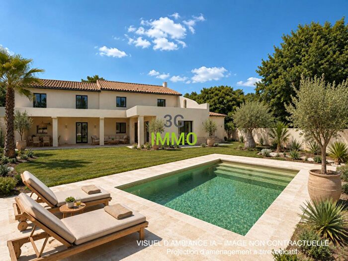 Maison à vendre à Nîmes, Terres de Rouvière, L'Eau Bouillie