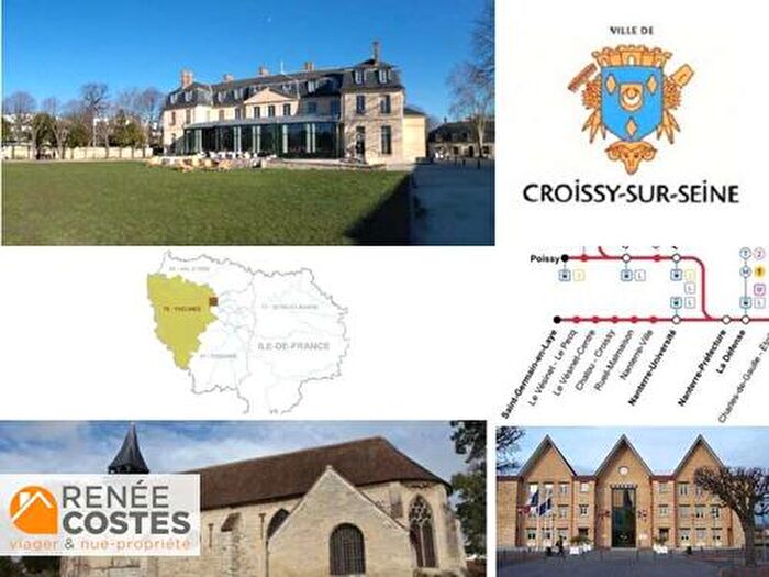 Maison à vendre - Croissy-sur-Seine - 7 pièces - 4 chambres