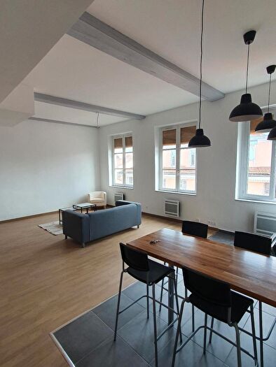 Appartement à louer - Lyon e , Croix Rousse Est - 3 pièces - 2 chambres