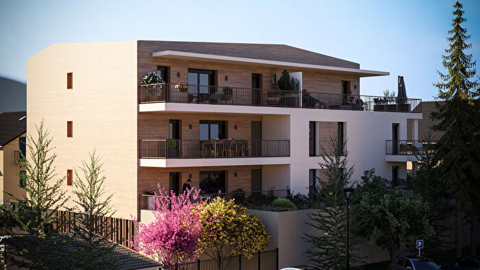 Appartement à vendre - Saint-Alban-Leysse - 3 pièces - 2 chambres