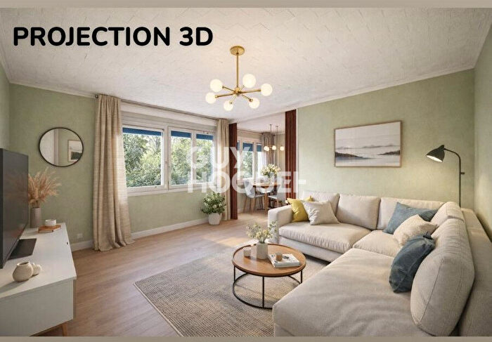 Villeurbanne, Perrallière : Appartement 4 pièces à vendre