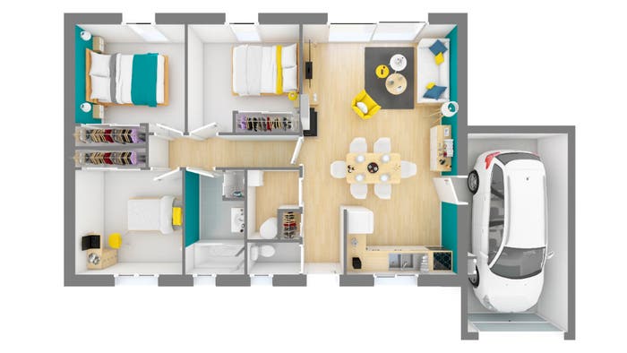 Maisons à vendre et appartements à louer - 2