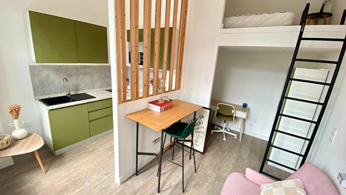 Appartement à louer - Roubaix, Fresnoy, Mackellerie - 1 pièce - 1 chambre