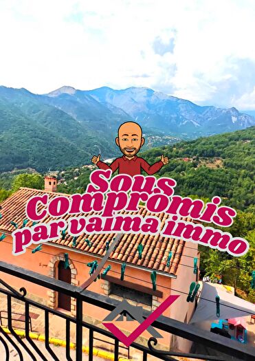 Maison à vendre - La Bollène-Vésubie - 4 pièces - 2 chambres