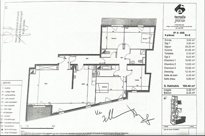 Les Lilas, Decros, Convention - Appartement 5 pièces à vendre