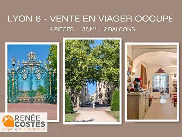Lyon 1er, Bas des Pentes, Presqu'île - Appartement 4 pièces à vendre