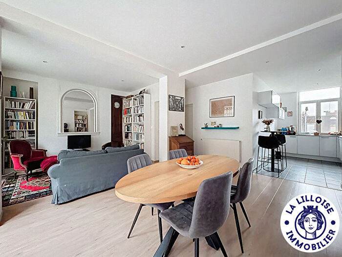 Appartement à vendre - Lille, Centre-ville, Euralille - 3 pièces - 2 chambres