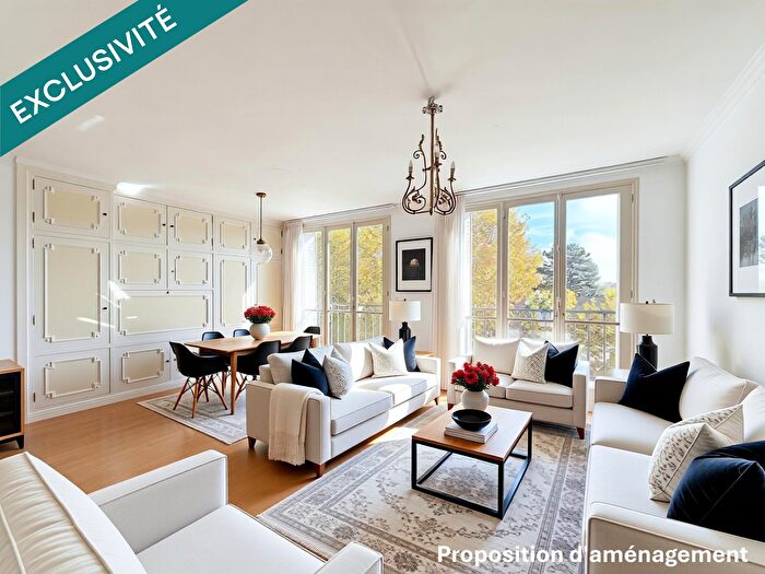 Appartement à vendre - Chatou, Sud - 3 pièces - 2 chambres