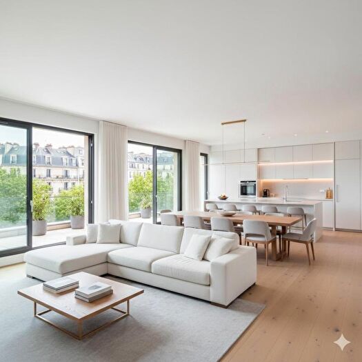 Appartement à vendre - Vanves - 5 pièces - 4 chambres