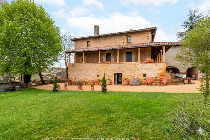 Maison à vendre - Liergues - 12 pièces - 10 chambres