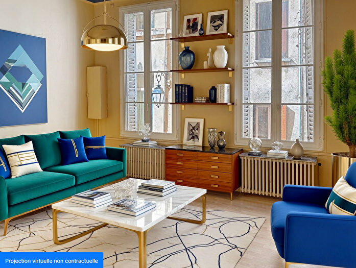 Appartement à vendre - Aix-en-Provence, Centre-ville - 4 pièces - 2 chambres