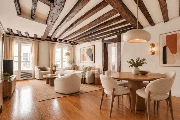 Appartement 3 pièces à Paris 6ème, à vendre