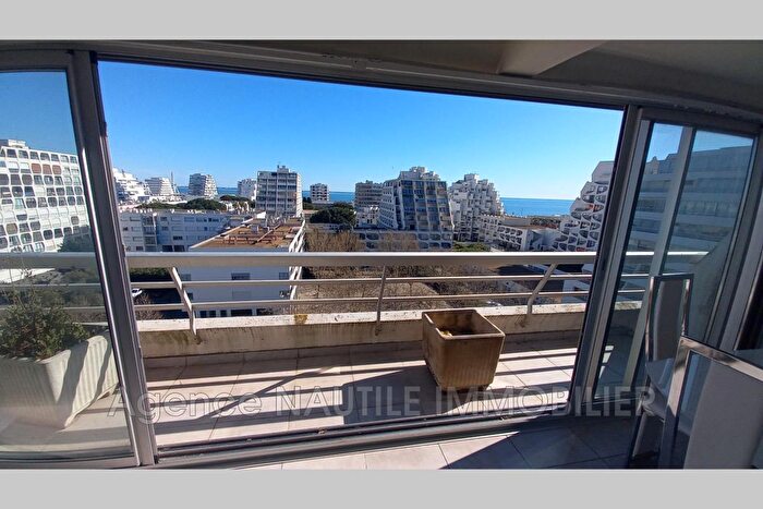 Appartement à vendre - La Grande-Motte - 2 pièces - 1 chambre