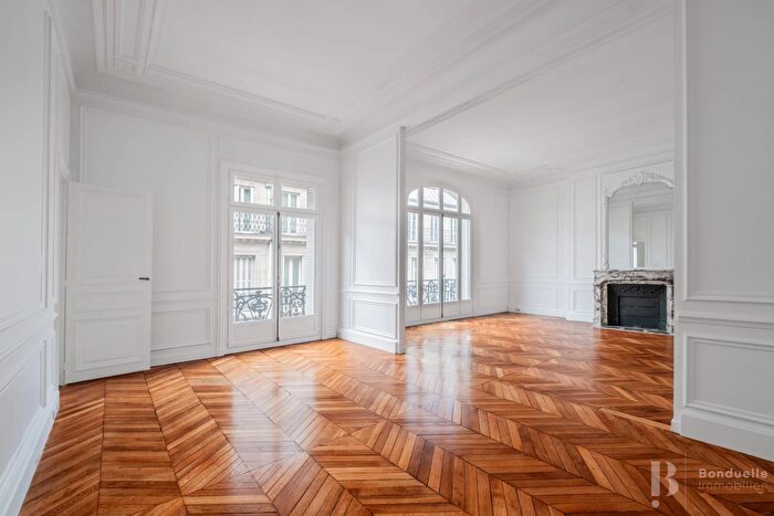 Appartement à louer - Paris e , Saint-Philippe du Roule - 7 pièces - 4 chambres