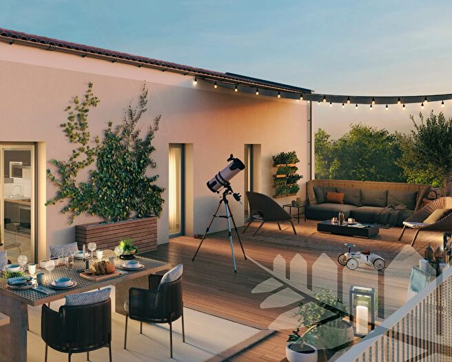 Appartement à vendre - Pibrac - 4 pièces - 3 chambres