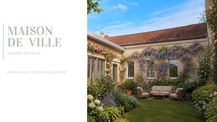 Maison 6 pièces à Asnières-sur-Seine, Bécon, Bourguignons, à vendre