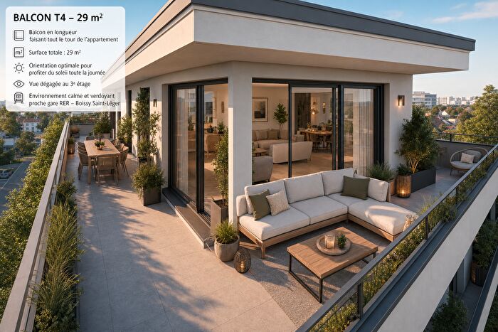 Maison 4 pièces à vendre à Boissy-Saint-Léger, De Gaulle