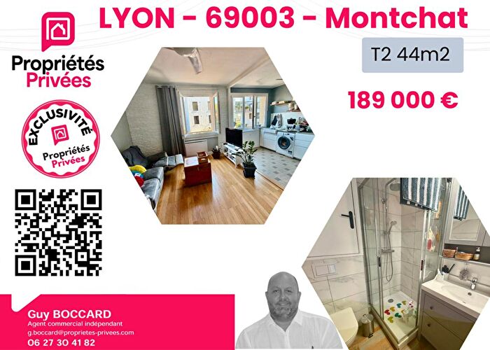 Appartement 2 pièces à Lyon 3ème, Monchat, à vendre