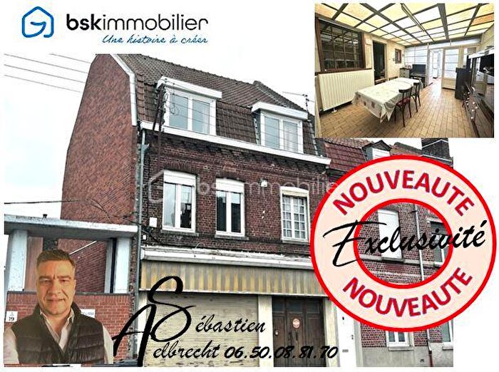 Maison à vendre - Mons-en-Bar ul, Mons-en-Baroeul - 8 pièces - 6 chambres