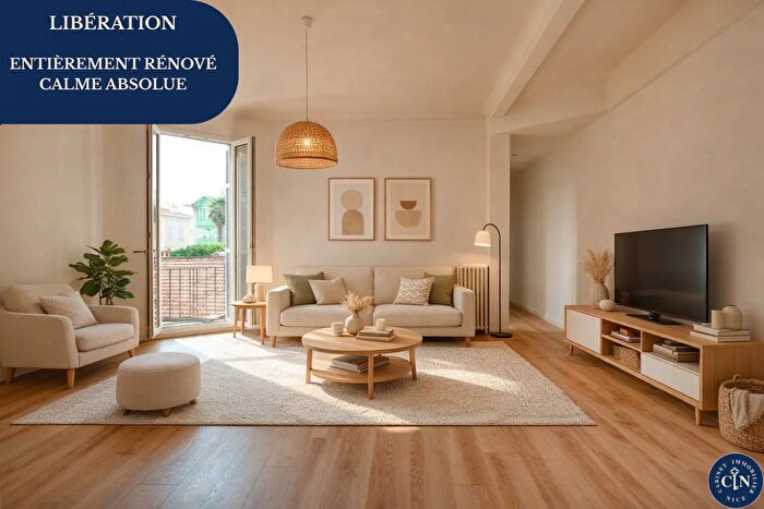 Appartement à vendre - Nice, Cessole - 3 pièces - 2 chambres