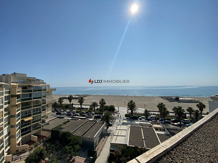 Appartement à vendre - Canet-en-Roussillon, Plage Sud - 3 pièces - 2 chambres