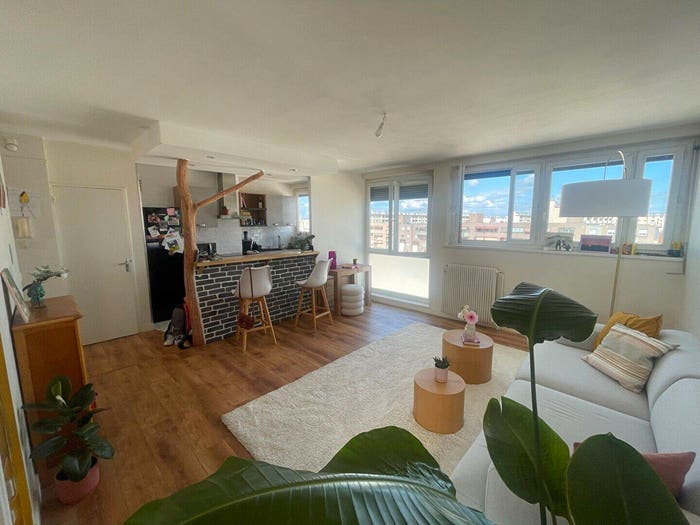 Appartement 3 pièces à louer - Gratte Ciel, Villeurbanne