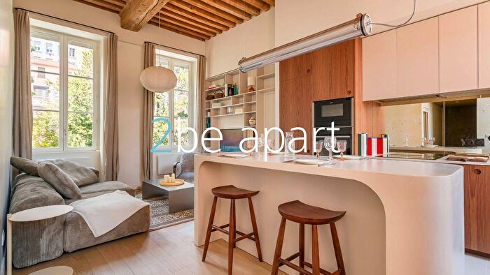 Pentes de la croix-rousse, Lyon 1er arrondissement : Appartement 3 pièces à louer